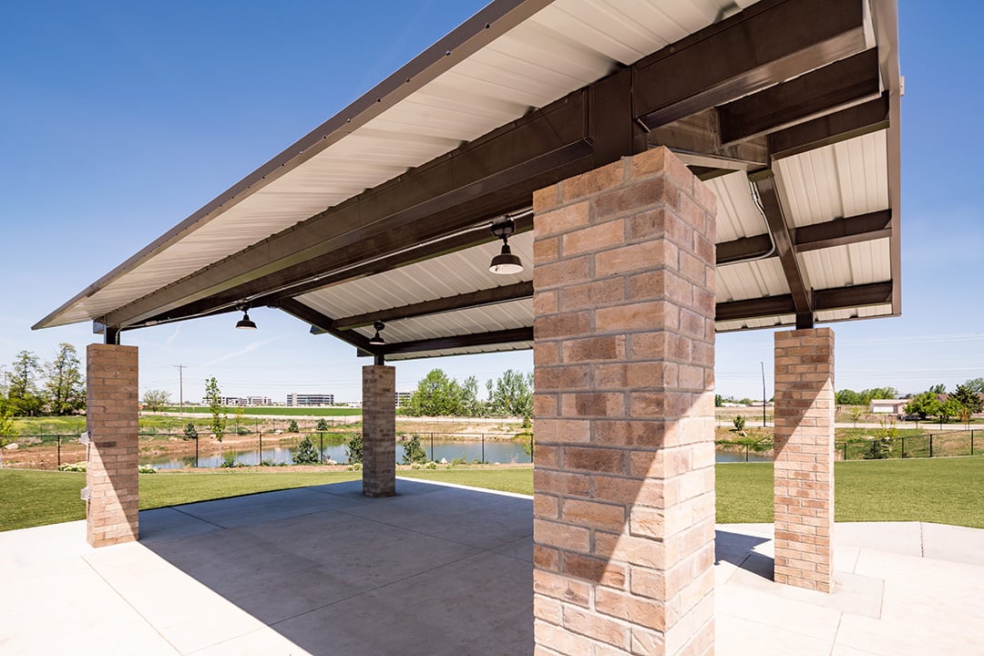 Steel Shelters, Picnic Pavilions, Message Kiosks, and More